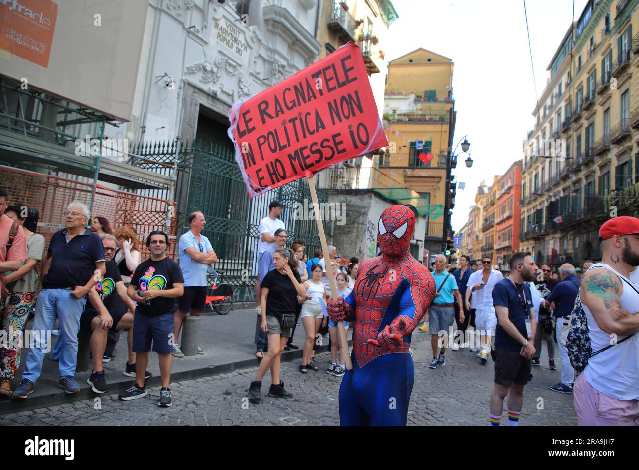 Napoli, Italy. 01st July, 2023. Naples, Italy - July 01, 2023: Seen ...