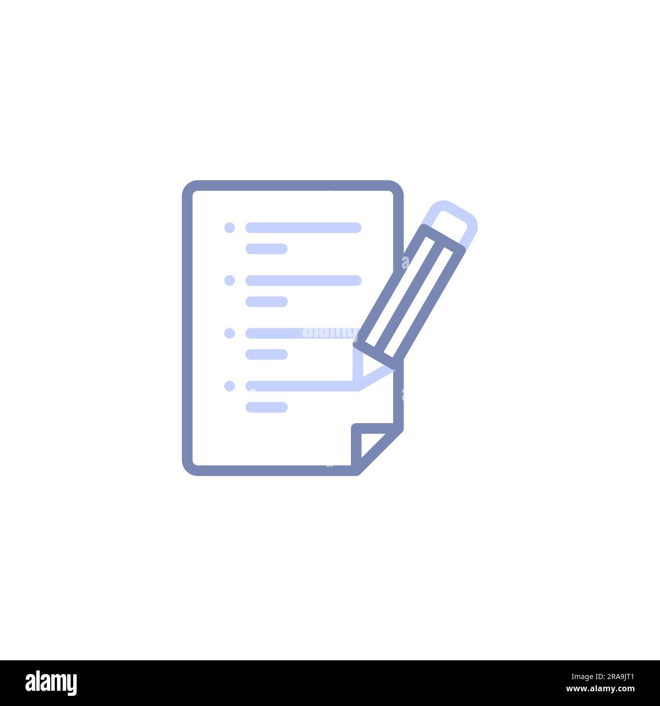 Developing a Detailed Document Pencil Plan for Projects Stock Vector ...