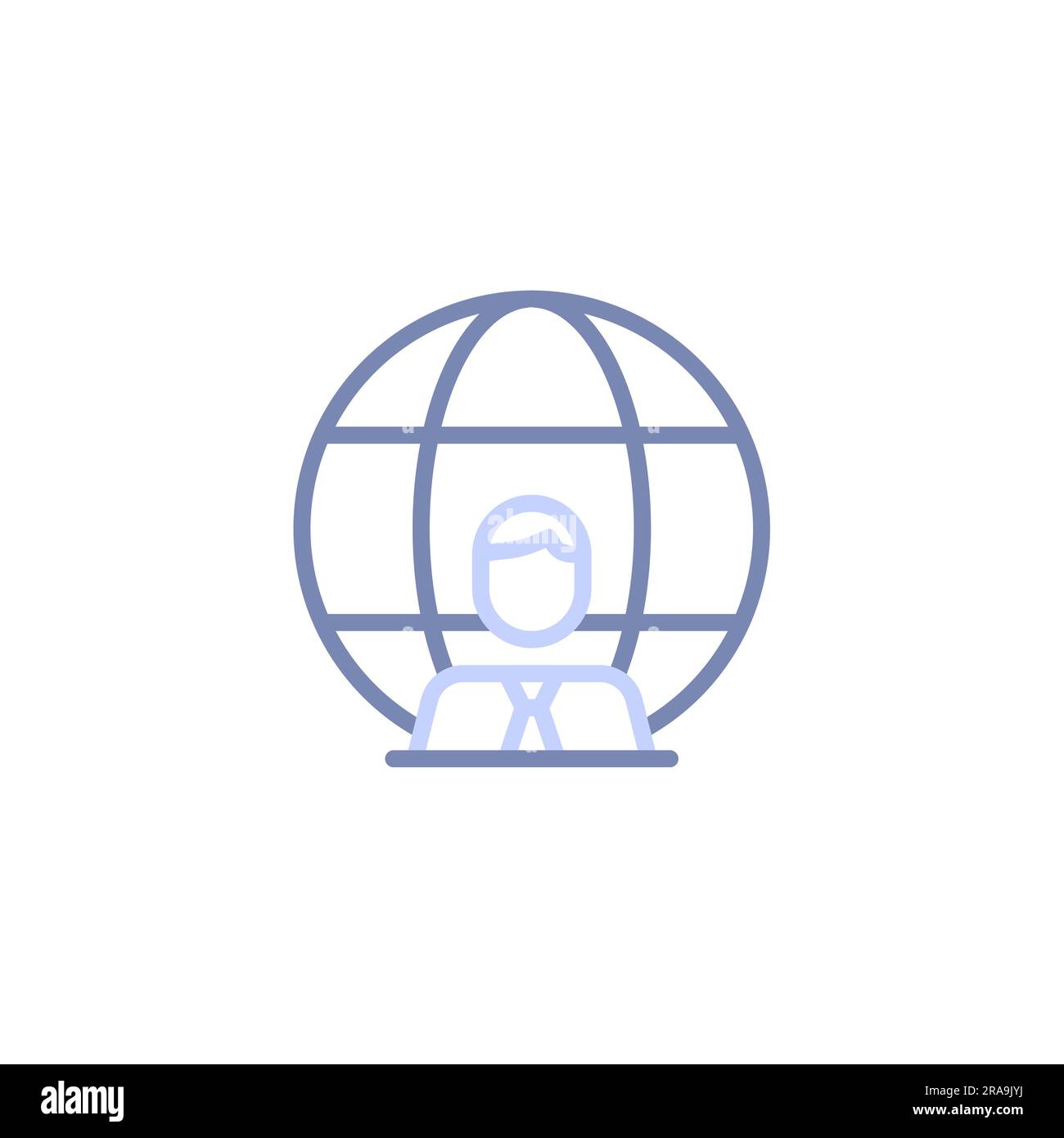 Connecting Businessmen in a Global International Network Stock Vector ...