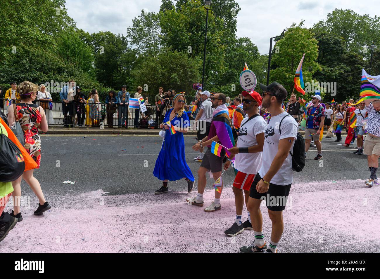 London, UK, 1st July 2023, Pride in London Parade had 35,000 people ...