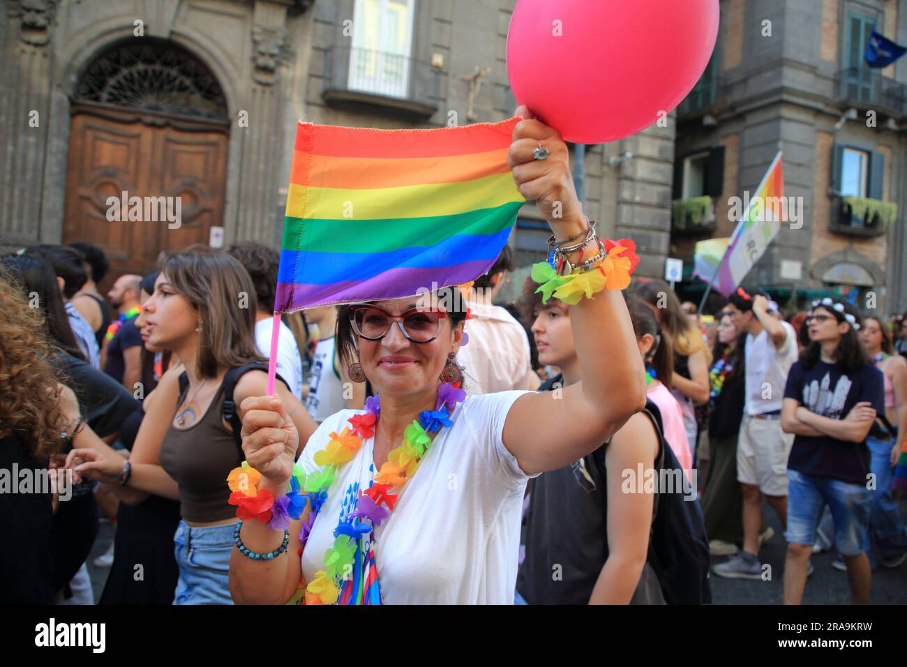 Napoli pride 2023 hi-res stock photography and images - Alamy