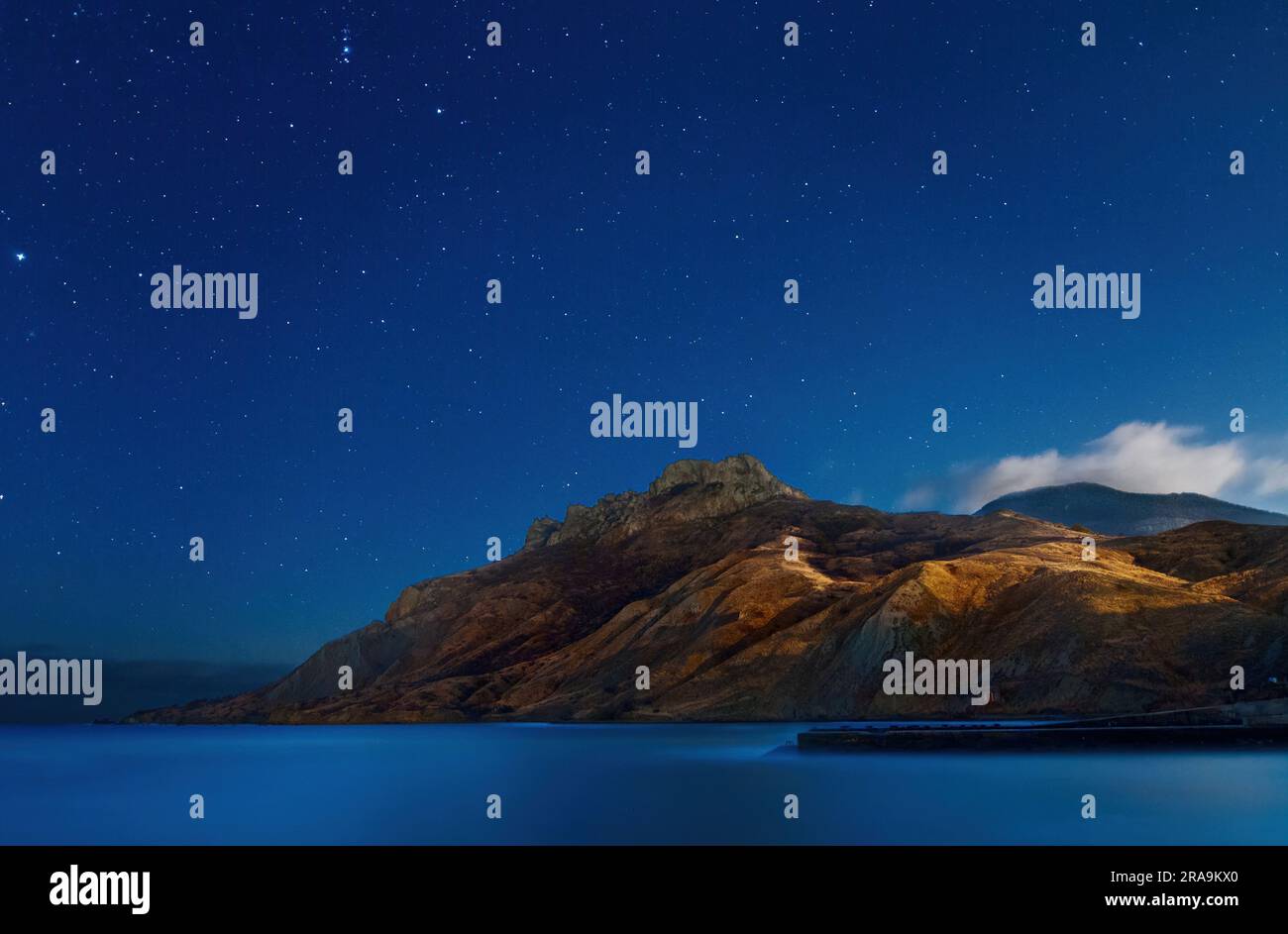 Starry night sky drive hi-res stock photography and images - Alamy