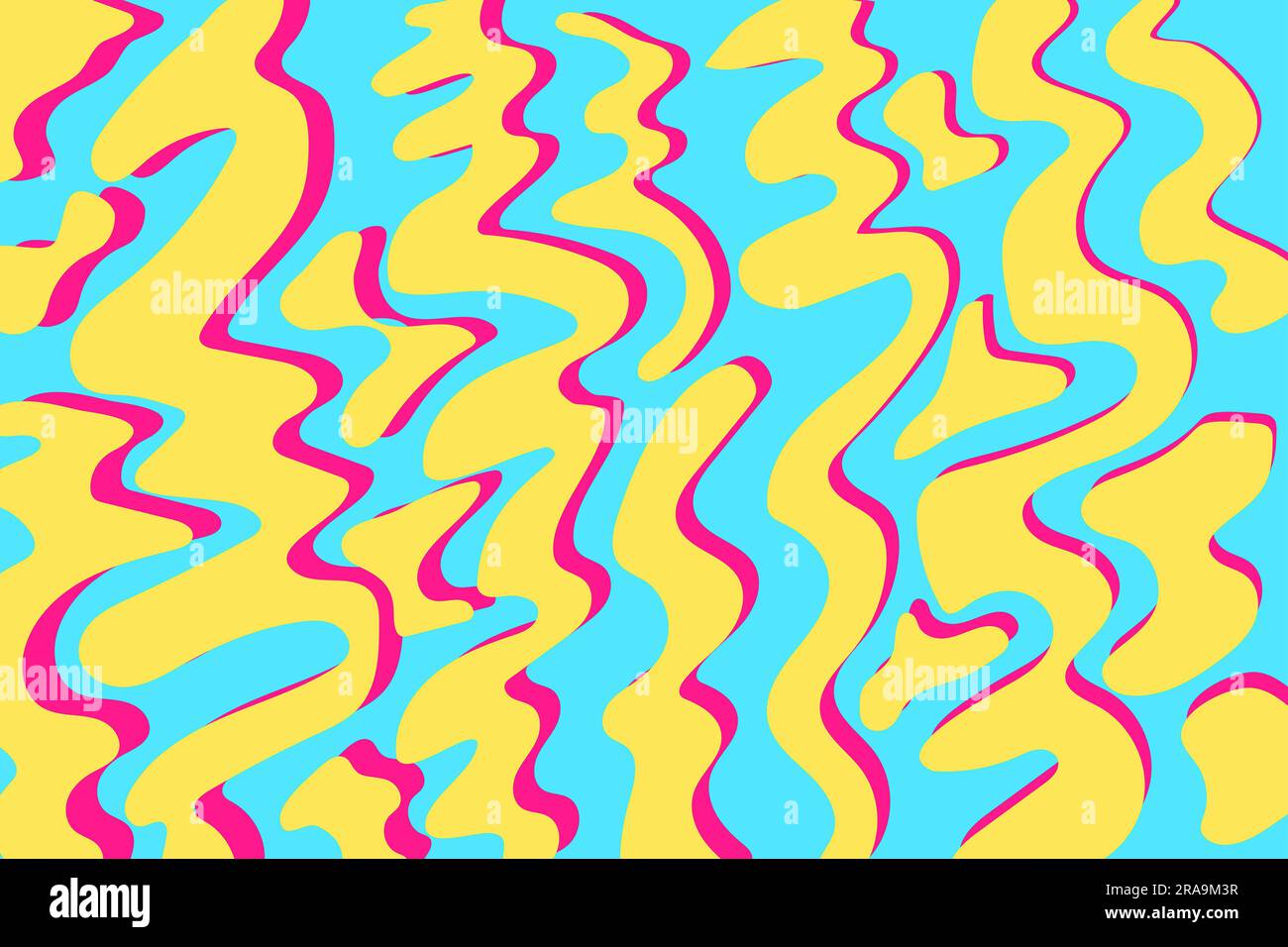 Smooth water flow motion, summer background - stock illustration Stock ...