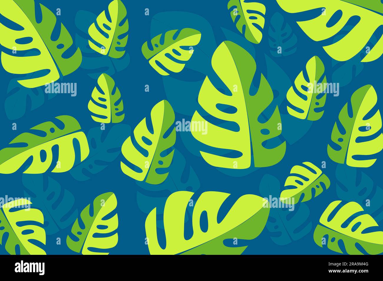 Abstract simply background with natural leaves lines, summer theme ...