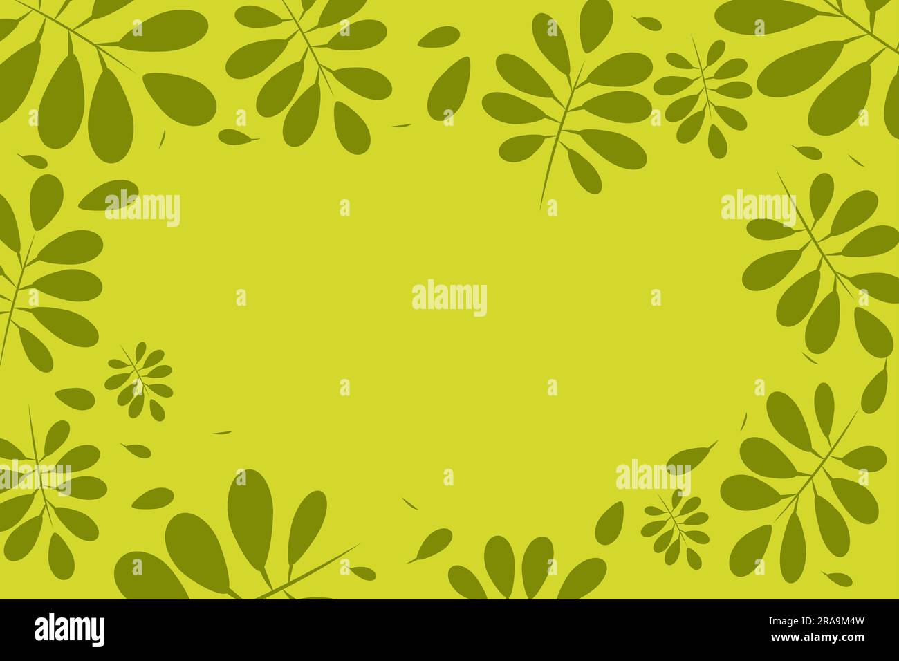 Abstract simply background with natural leaves lines and copy space ...