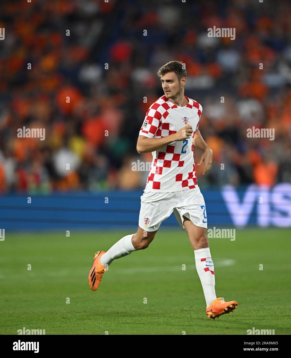 ROTTERDAM, NETHERLANDS - JUNE 14: Josip Stanisic of Croatia during the ...