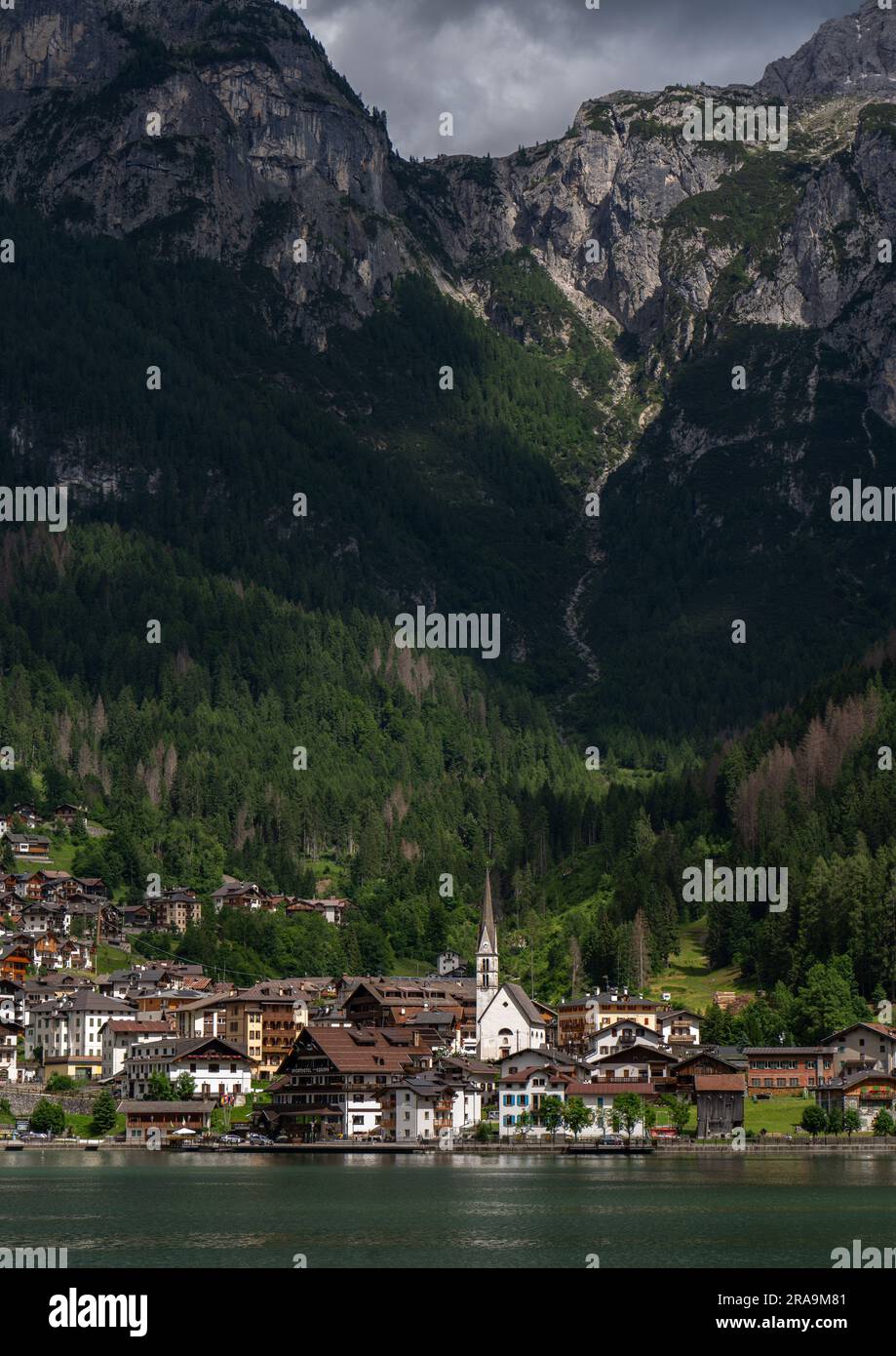 Alleghe lake ,Dolomites weekend, beautyfull mountains and beauty lights ...