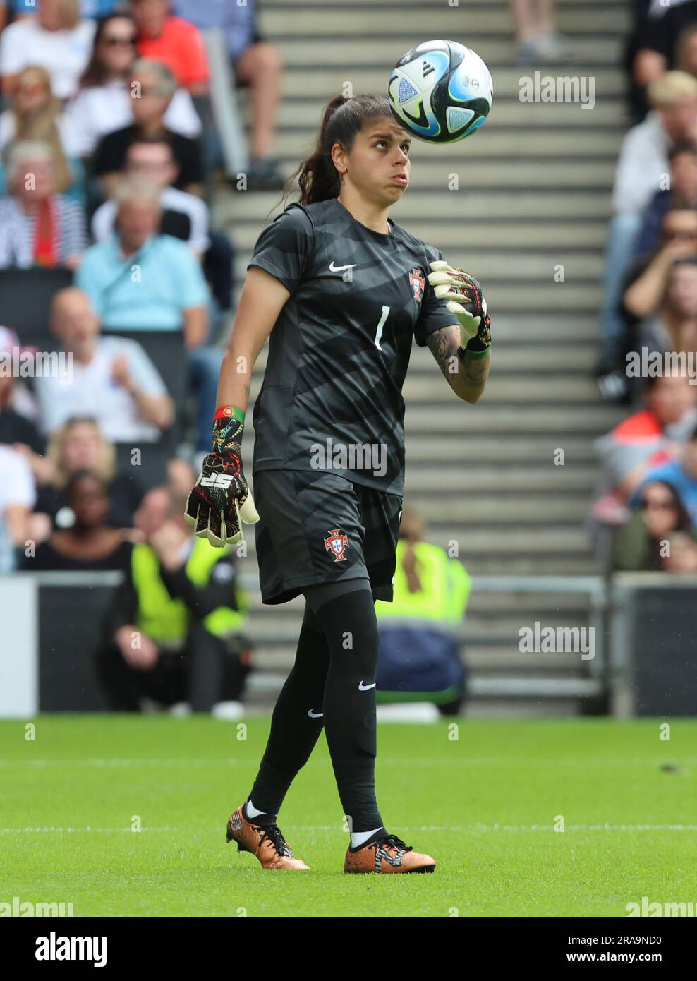 Ines Pereira(Servette)of Portugal Women during Women's International ...