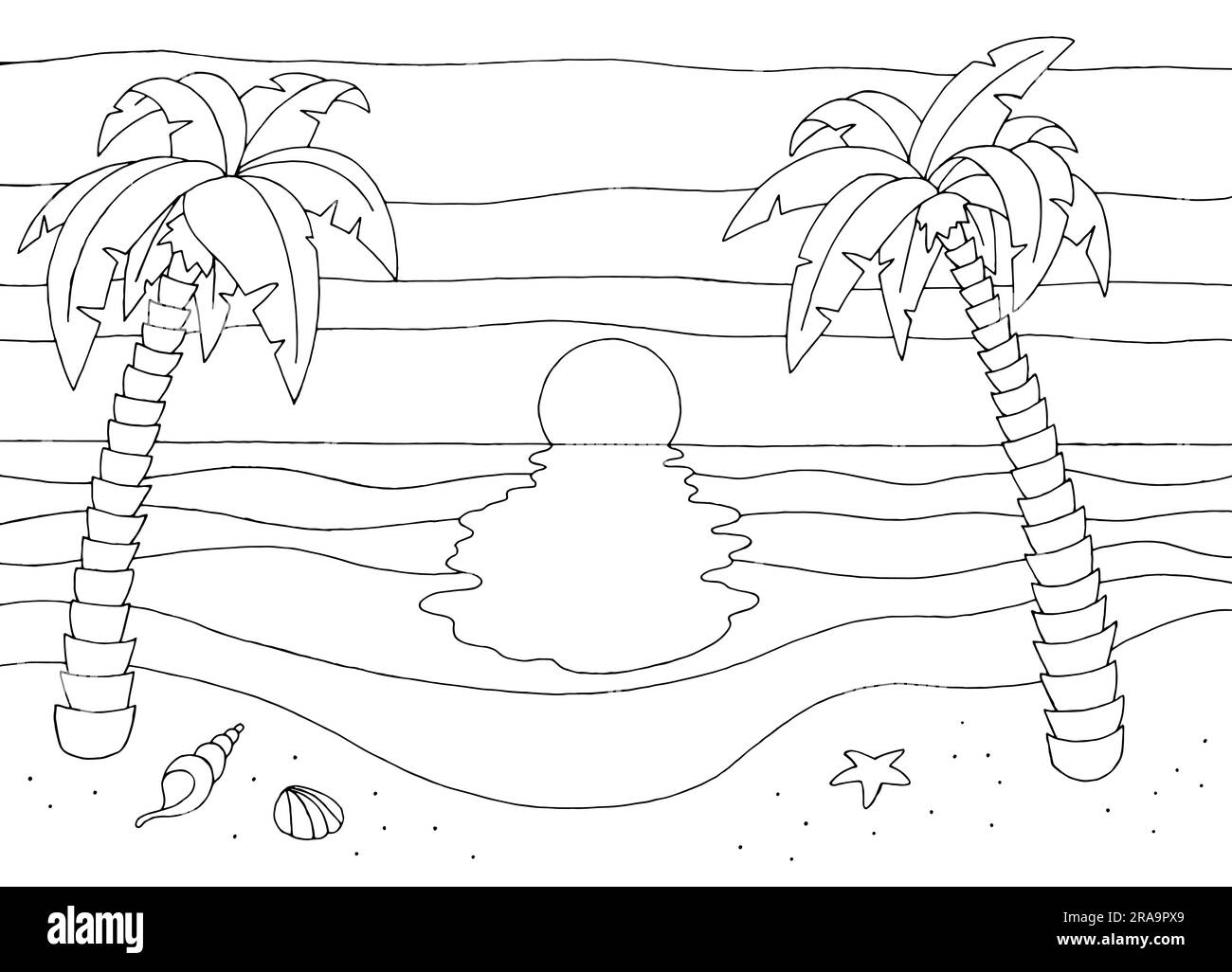 Sunset coast Stock Vector Images - Alamy Sunset coast Stock Vector Images - Alamy
