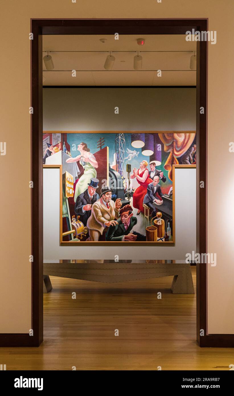 Thomas hart benton the chase hi-res stock photography and images - Alamy