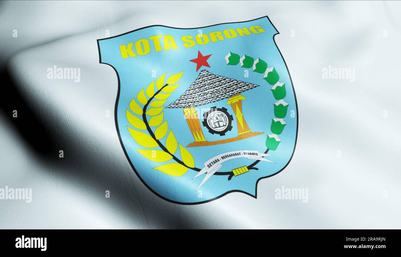 Sorong map hi-res stock photography and images - Alamy