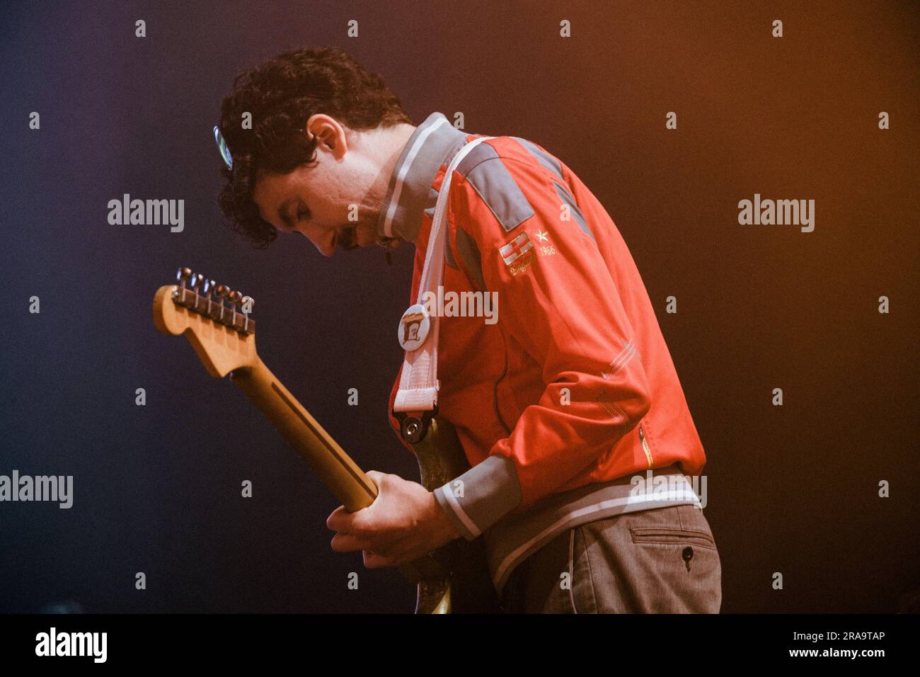 Black country new road guitarist hi-res stock photography and images ...