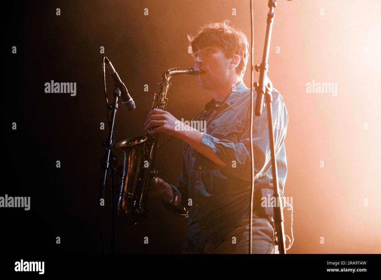 Roskilde, Denmark. 01st July, 2023. The English indie rock band Black ...