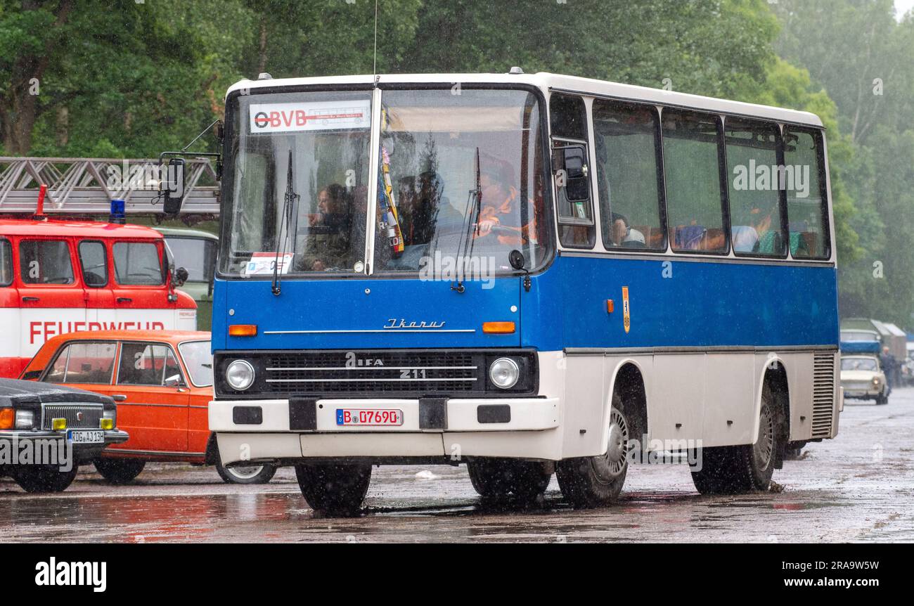 02 July 2023, Mecklenburg-Western Pomerania, Pütnitz: Participants of ...