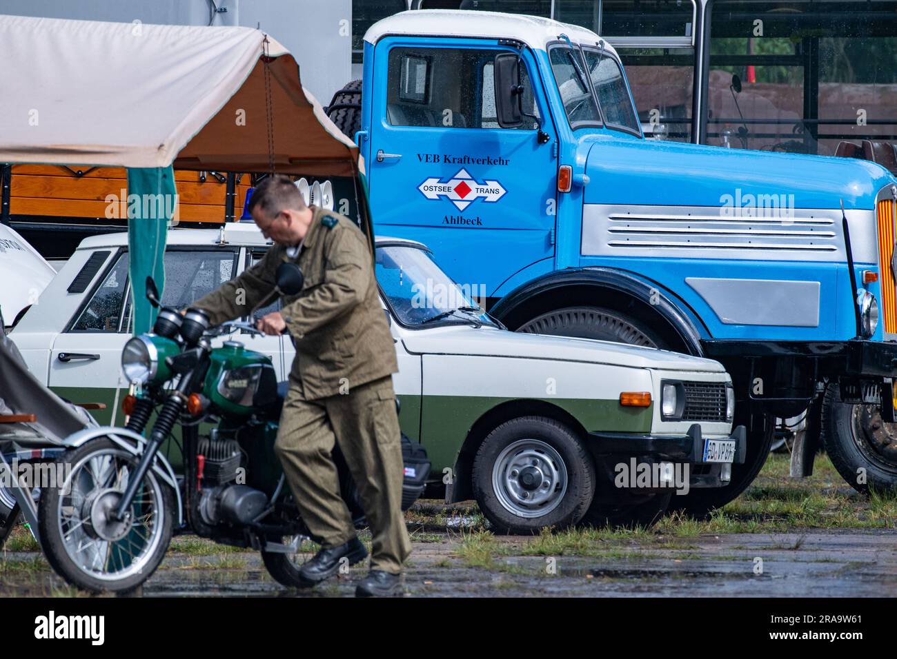 02 July 2023, Mecklenburg-Western Pomerania, Pütnitz: Participants of ...
