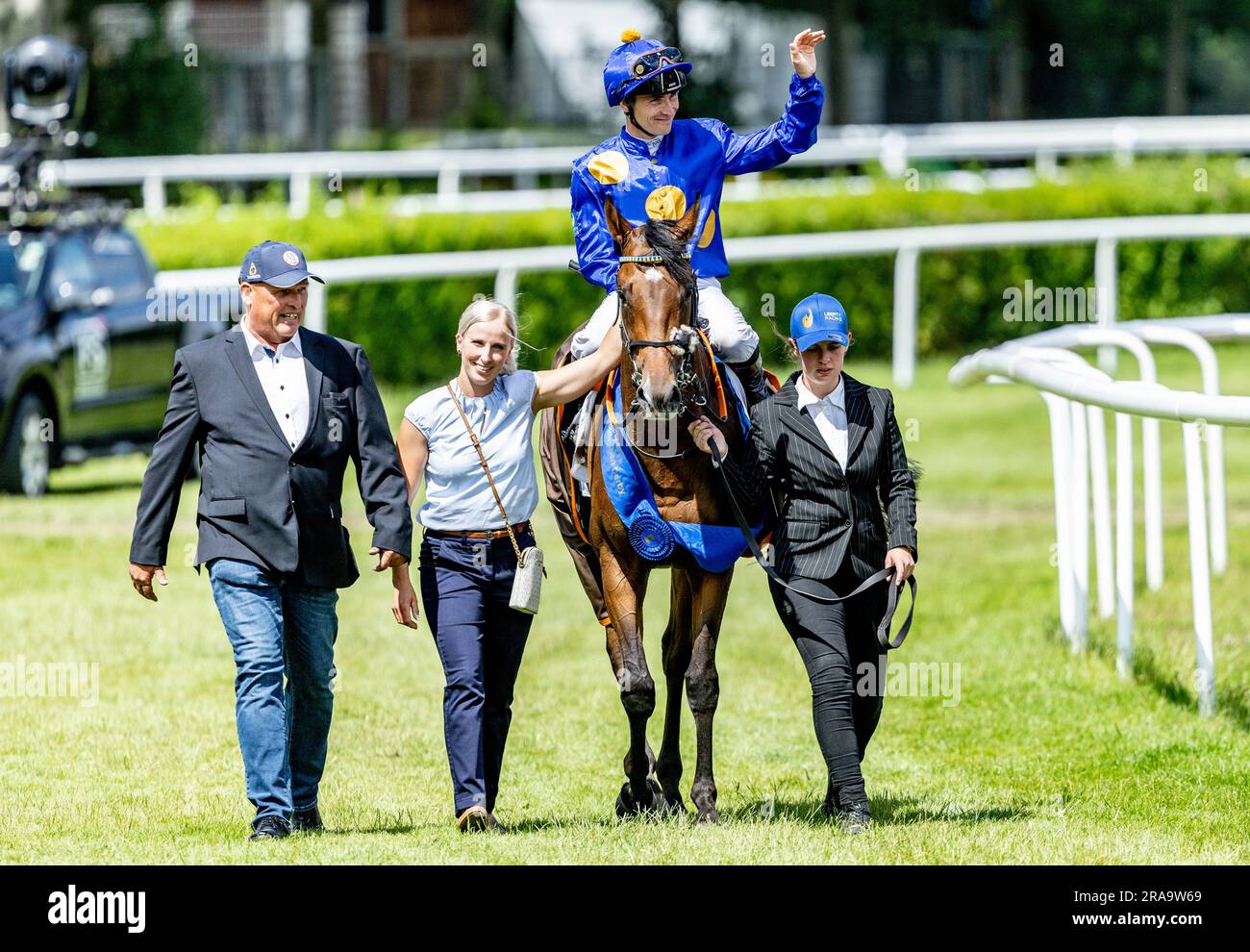 Hamburg, Germany. 02nd July, 2023. Equestrian sport: 154th Derby week ...