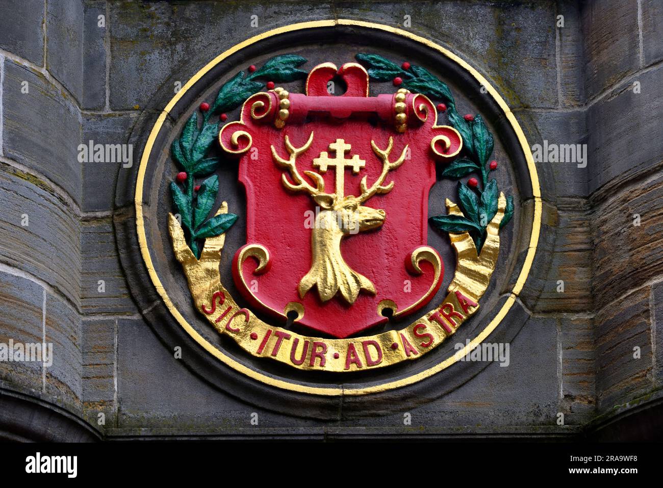 Scottish Coats of Arms Stock Photo - Alamy