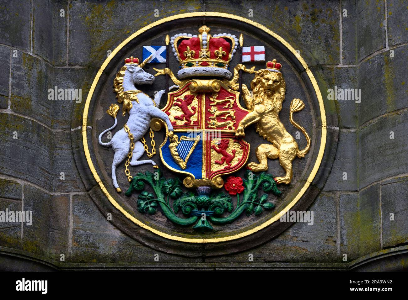 Scottish Coats of Arms Stock Photo - Alamy