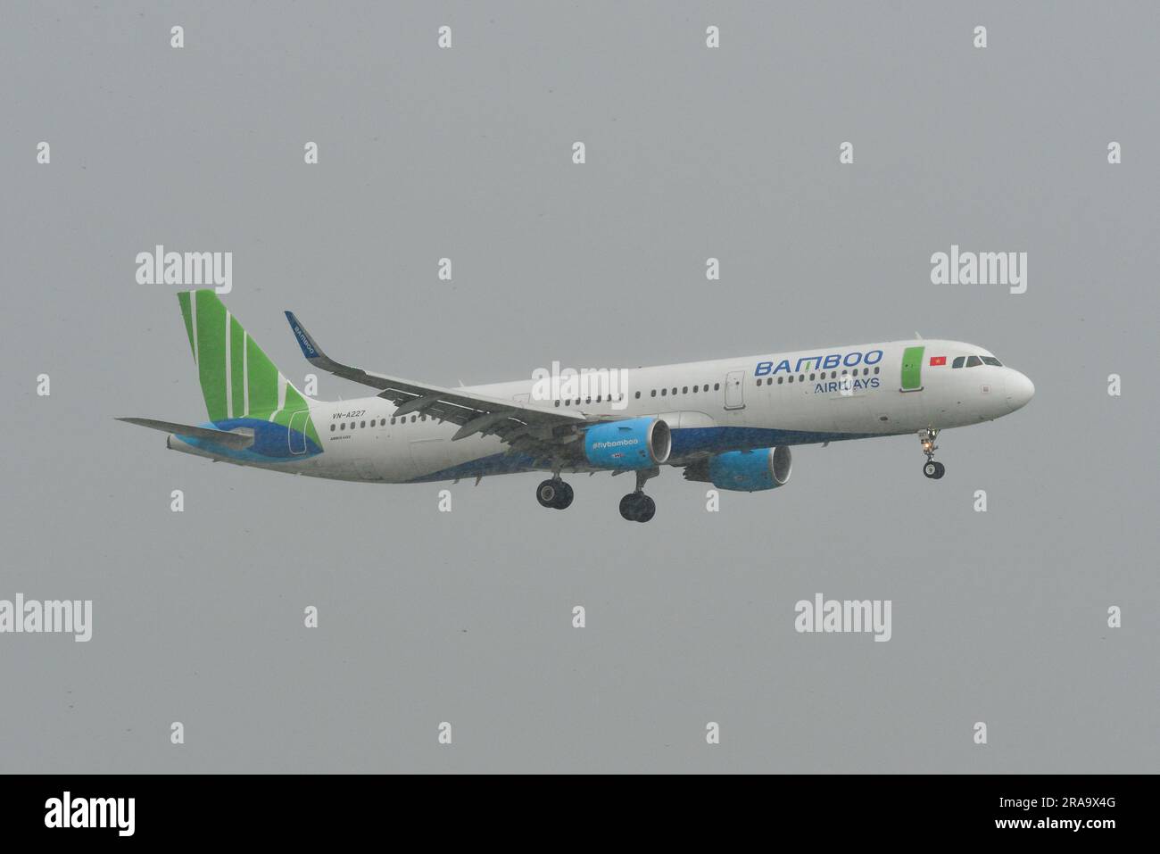 Saigon, Vietnam - Jun 28, 2023. VN-A227 Bamboo Airways Airbus A321 ...