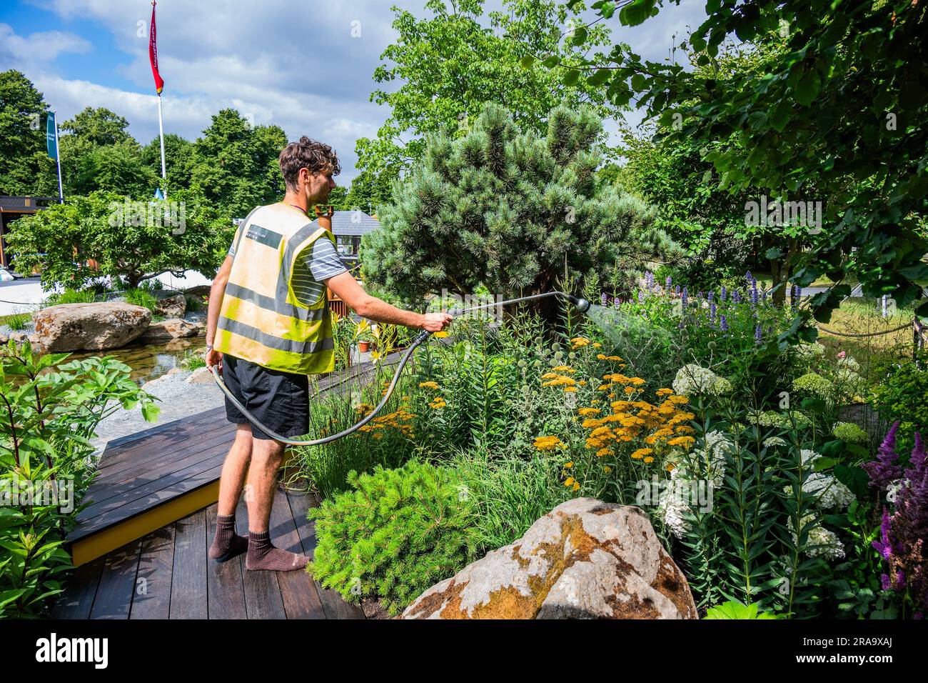 London, UK. 2nd July, 2023. Hurtigruten: The Relation-Ship Garden ...