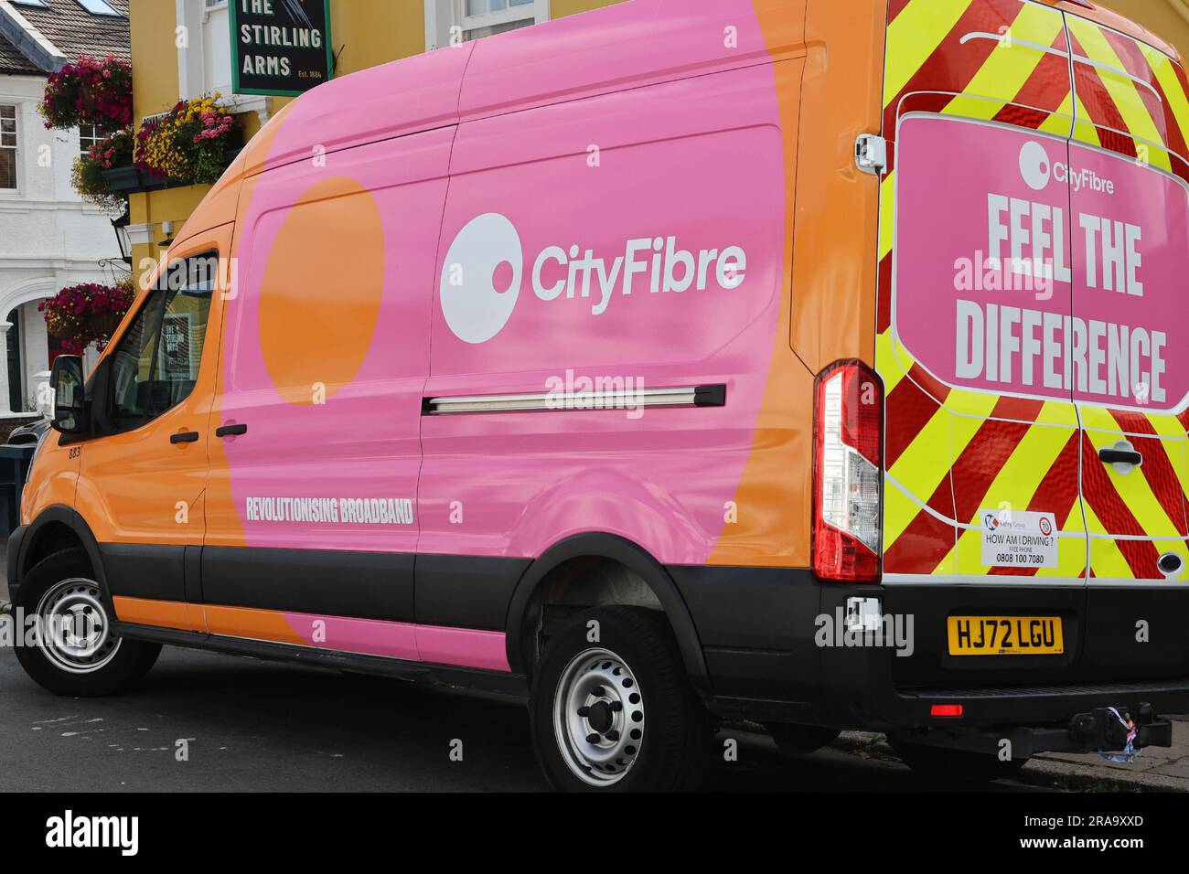 City fibre hi-res stock photography and images - Alamy
