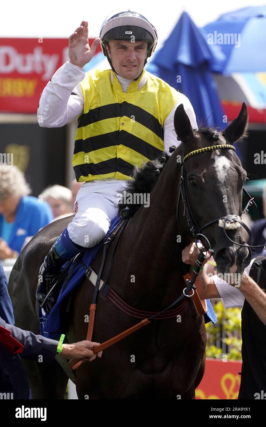 Commanche Falls and Connor Beasley after winning the Jebel Ali ...