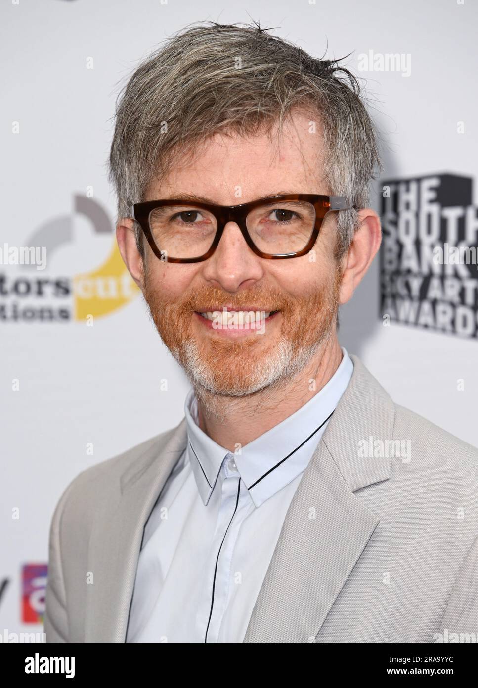 London, UK. July 2nd, 2023. Gareth Malone arriving at The South Bank ...