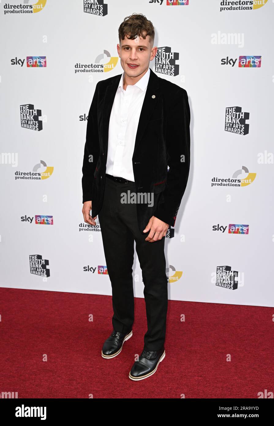 London, UK. July 2nd, 2023. Shaun Thomas arriving at The South Bank Sky ...