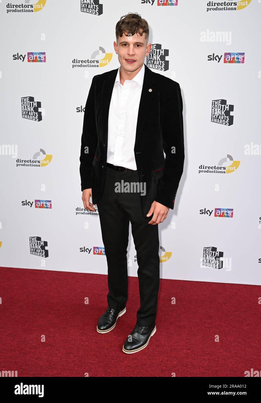 London, UK. July 2nd, 2023. Shaun Thomas arriving at The South Bank Sky ...