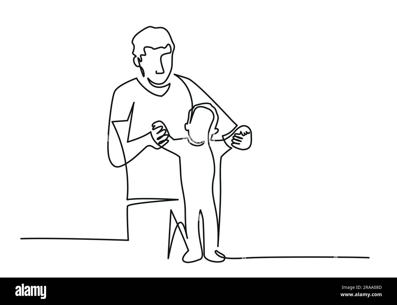 Baby Walking Drawing