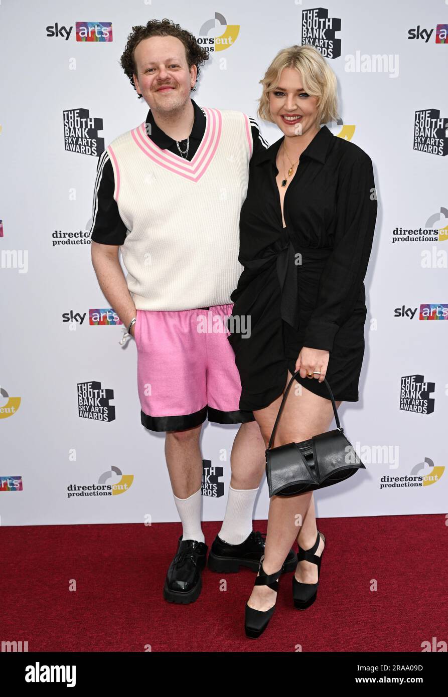 London, UK. July 2nd, 2023. Jack Rooke and Self Esteem arriving at The ...