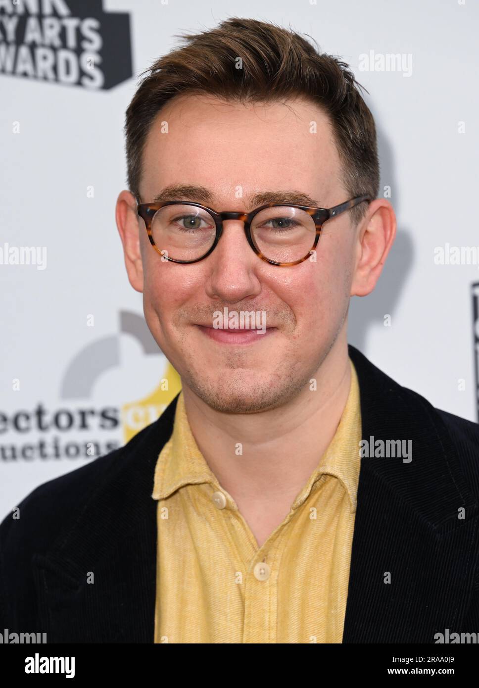 London, UK. July 2nd, 2023. Tom Crewe arriving at The South Bank Sky ...