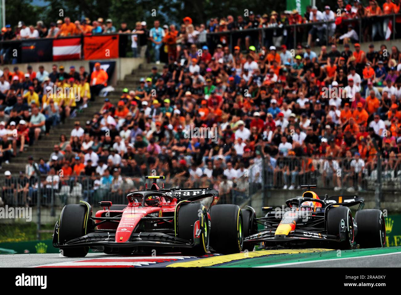Spielberg, Austria. 02nd July, 2023. Carlos Sainz Jr (ESP) Ferrari SF ...