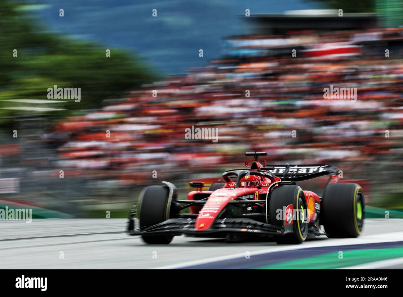 Spielberg, Austria. 02nd July, 2023. Charles Leclerc (MON) Ferrari SF ...