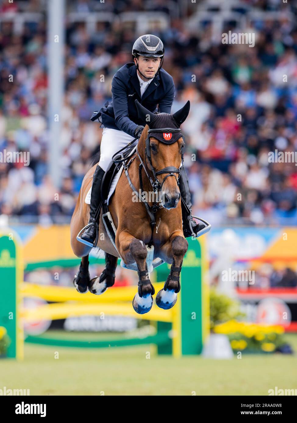 Aachen, Germany. 02nd July, 2023. Equestrian sport, show jumping: CHIO ...