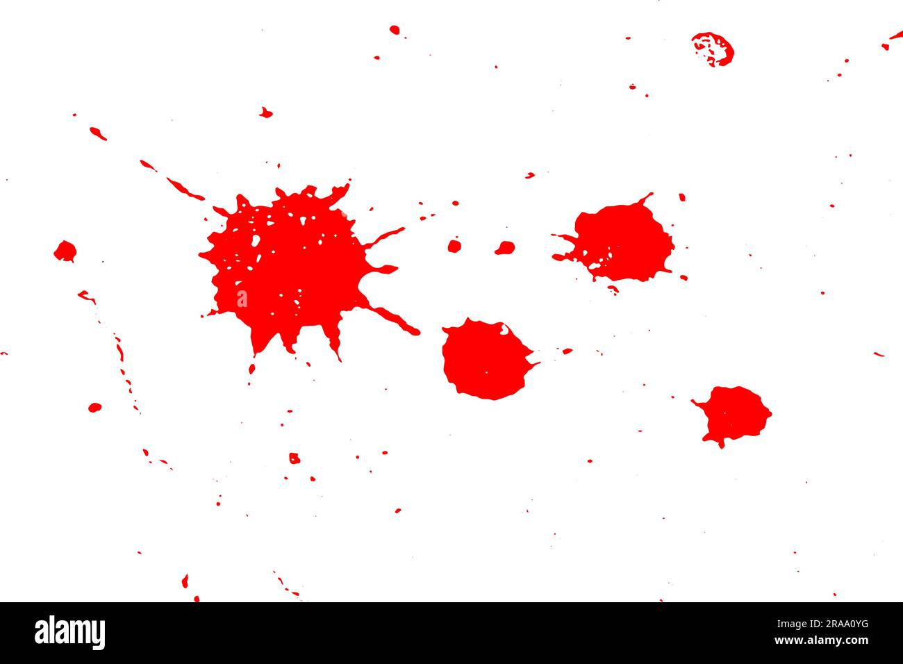 Grunge red droplet splash textured background (Vector). Use for blood ...