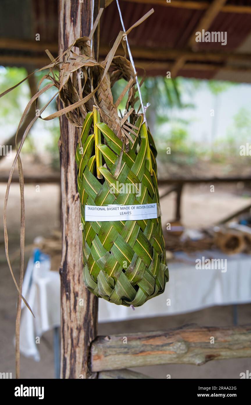 Handmade craft works by elderly people, located in the craft village ...