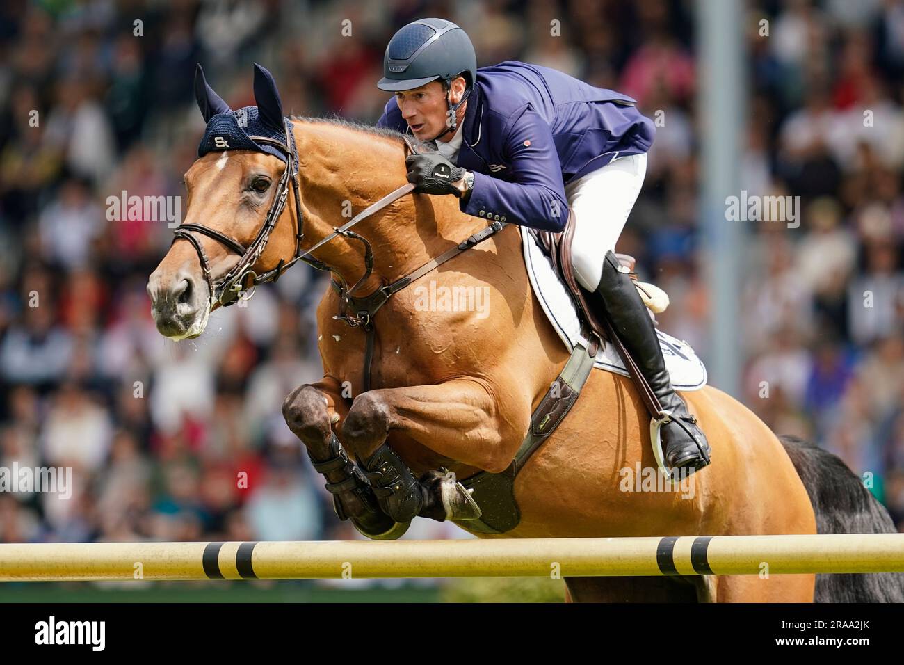 Aachen, Germany. 02nd July, 2023. Equestrian sport, jumping, CHIO ...