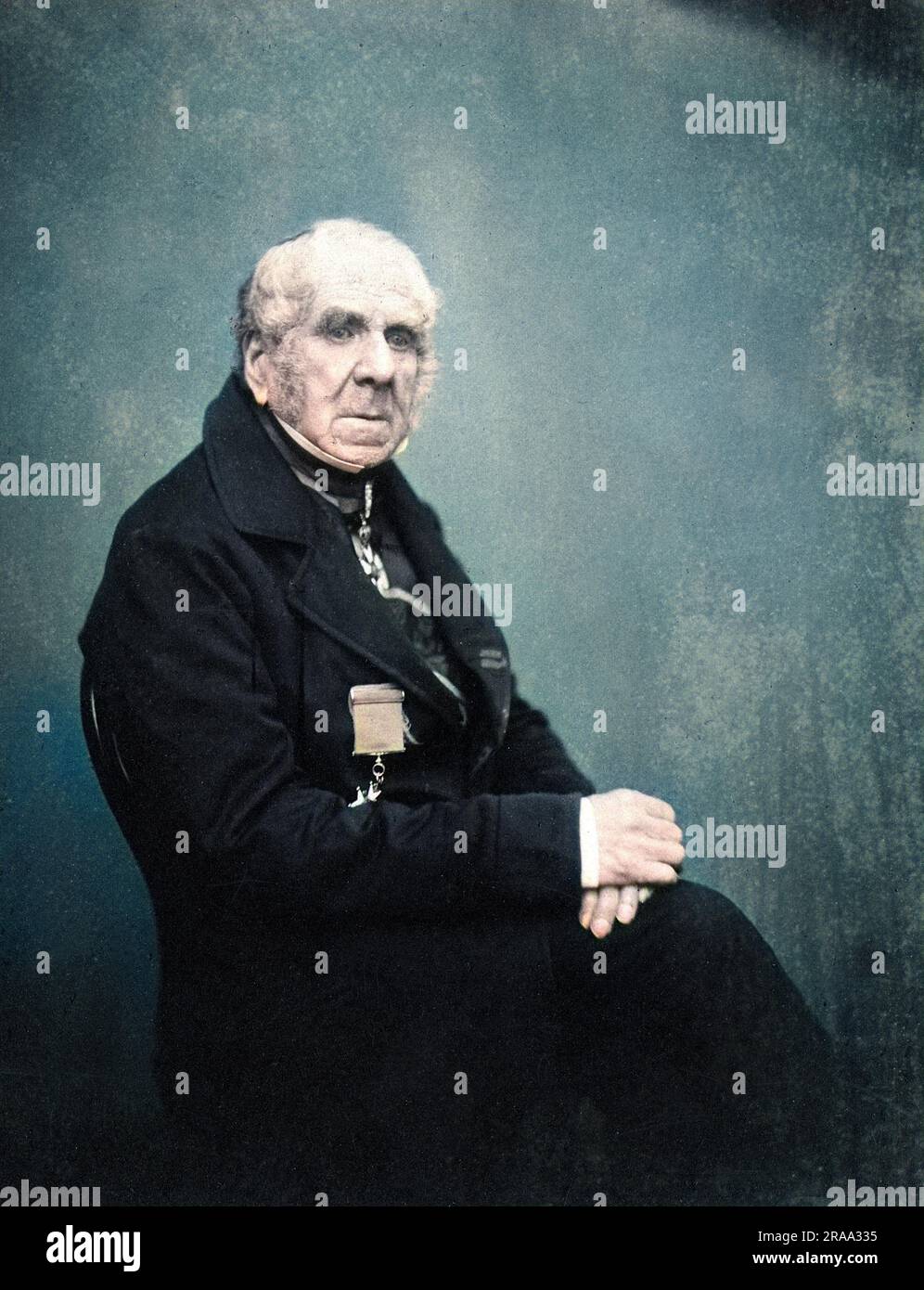 Sir JOHN ROSS (1777 - 1856), Arctic explorer, photographed in old age ...