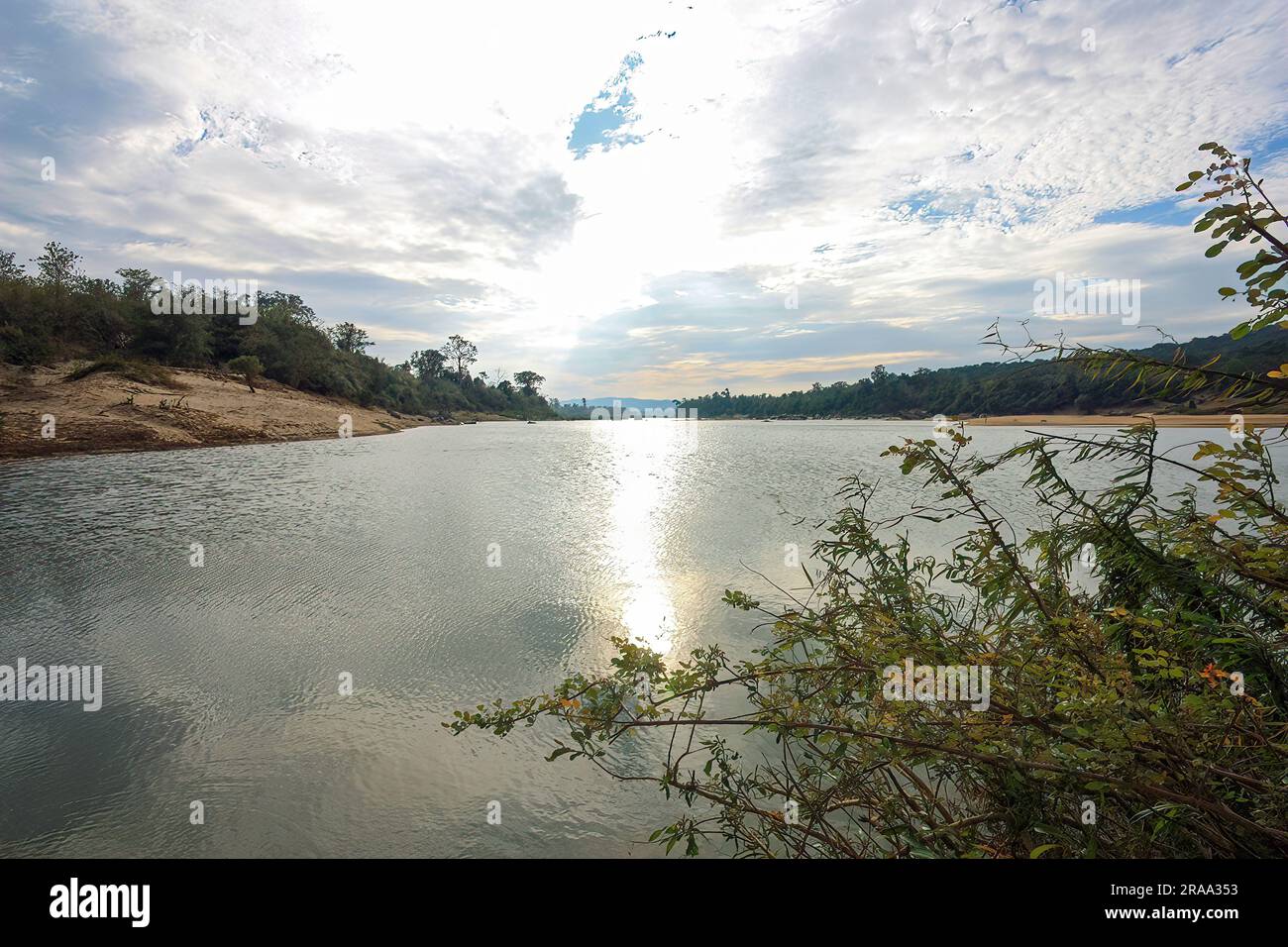 The Nam Kading river Stock Photo - Alamy
