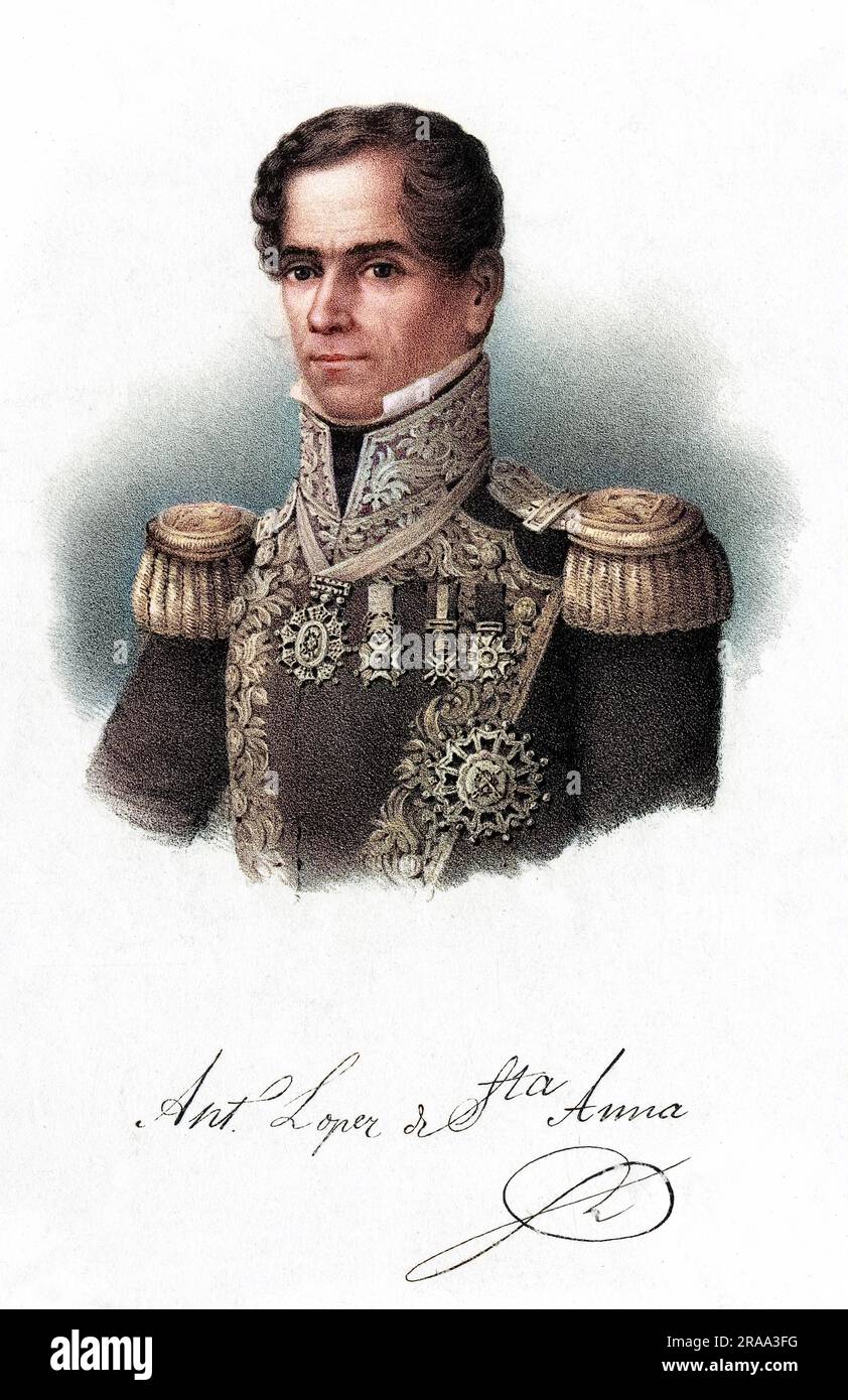 Antonio lopez de santa anna hi-res stock photography and images - Alamy