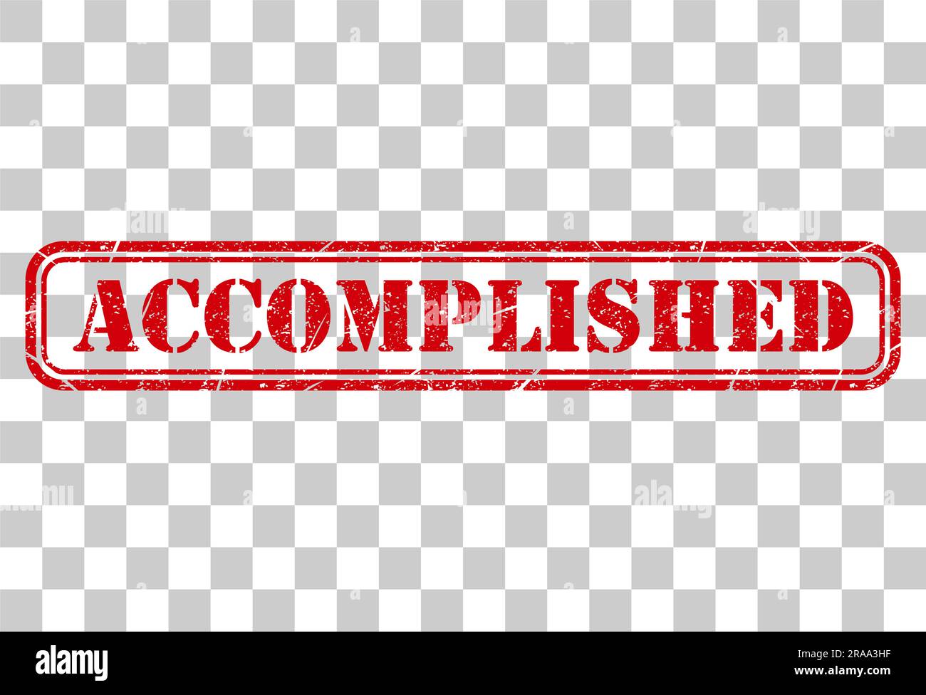 Accomplished stamp symbol, label sticker sign button, text banner ...