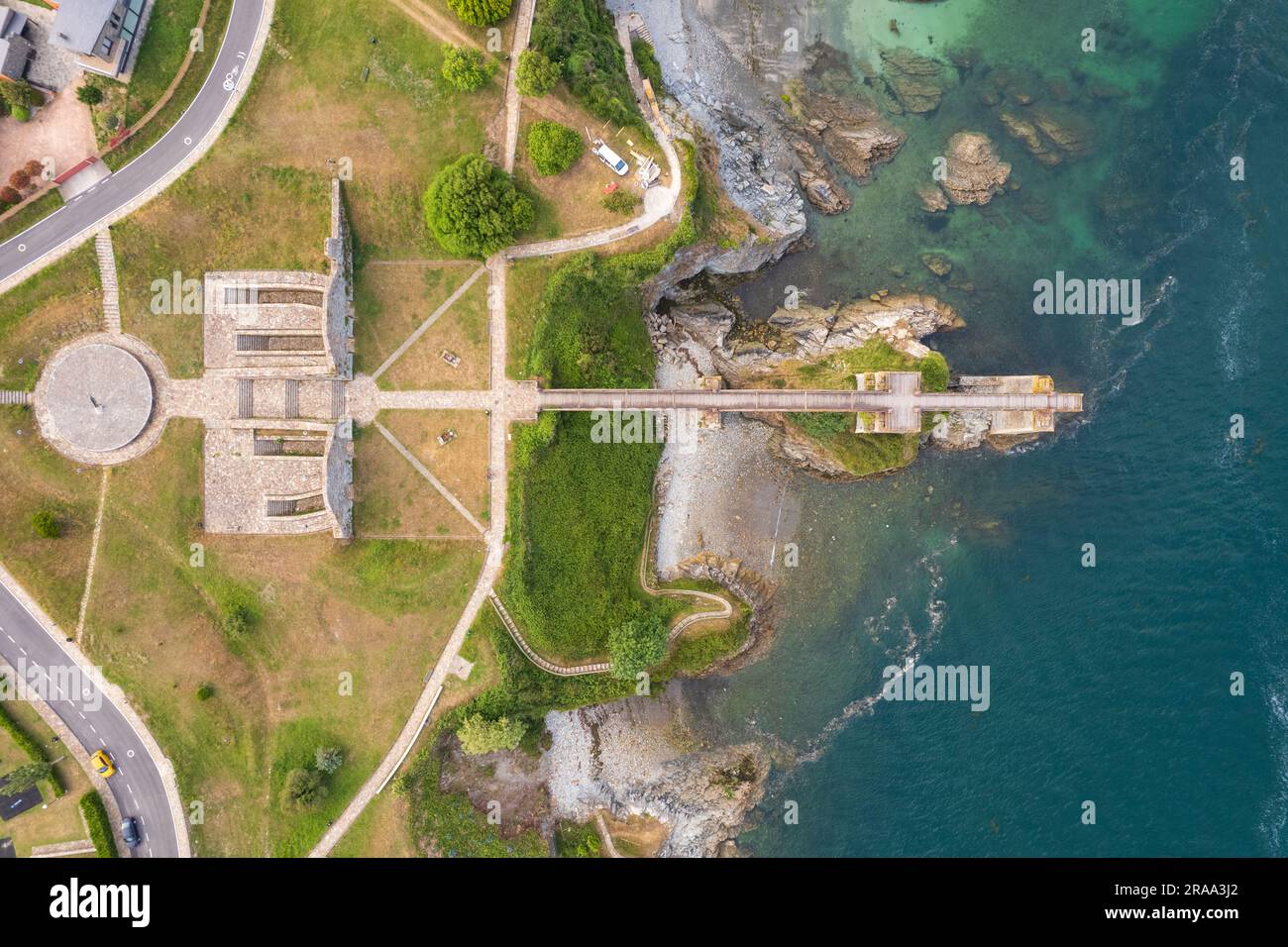 Aerial footage bridge hi-res stock photography and images - Alamy