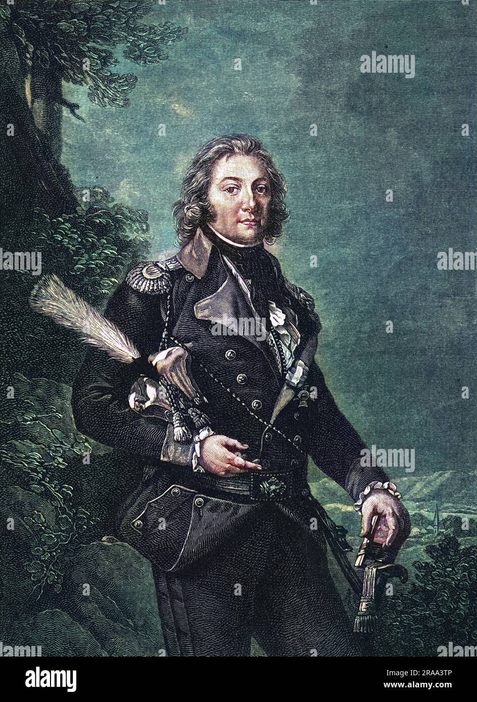 KARL PHILIPP, furst von SCHWARZENBERG Austrian military commander ...