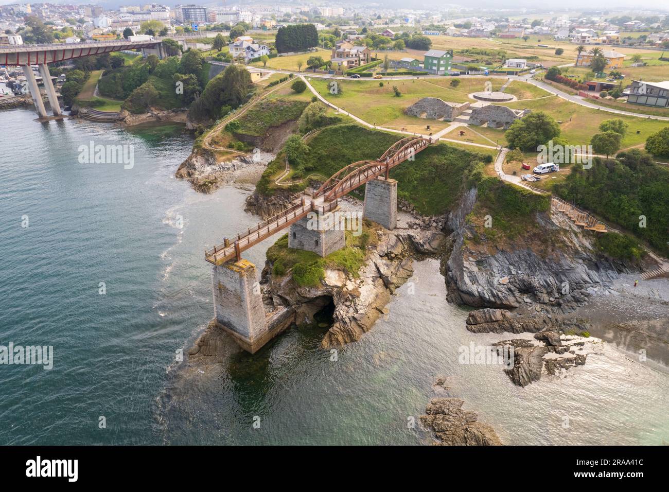 Aerial bridge footage hi-res stock photography and images - Alamy