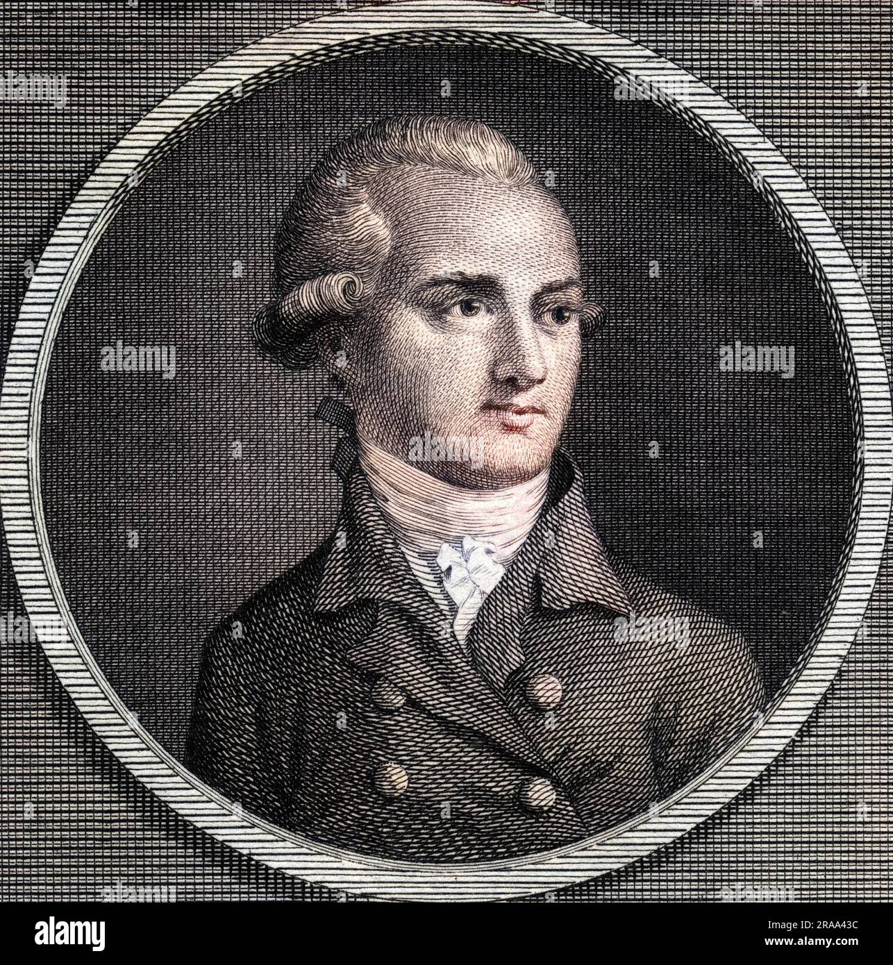 JOHN BAKER HOLROYD, first earl of SHEFFIELD (1735 - 1821), statesman ...