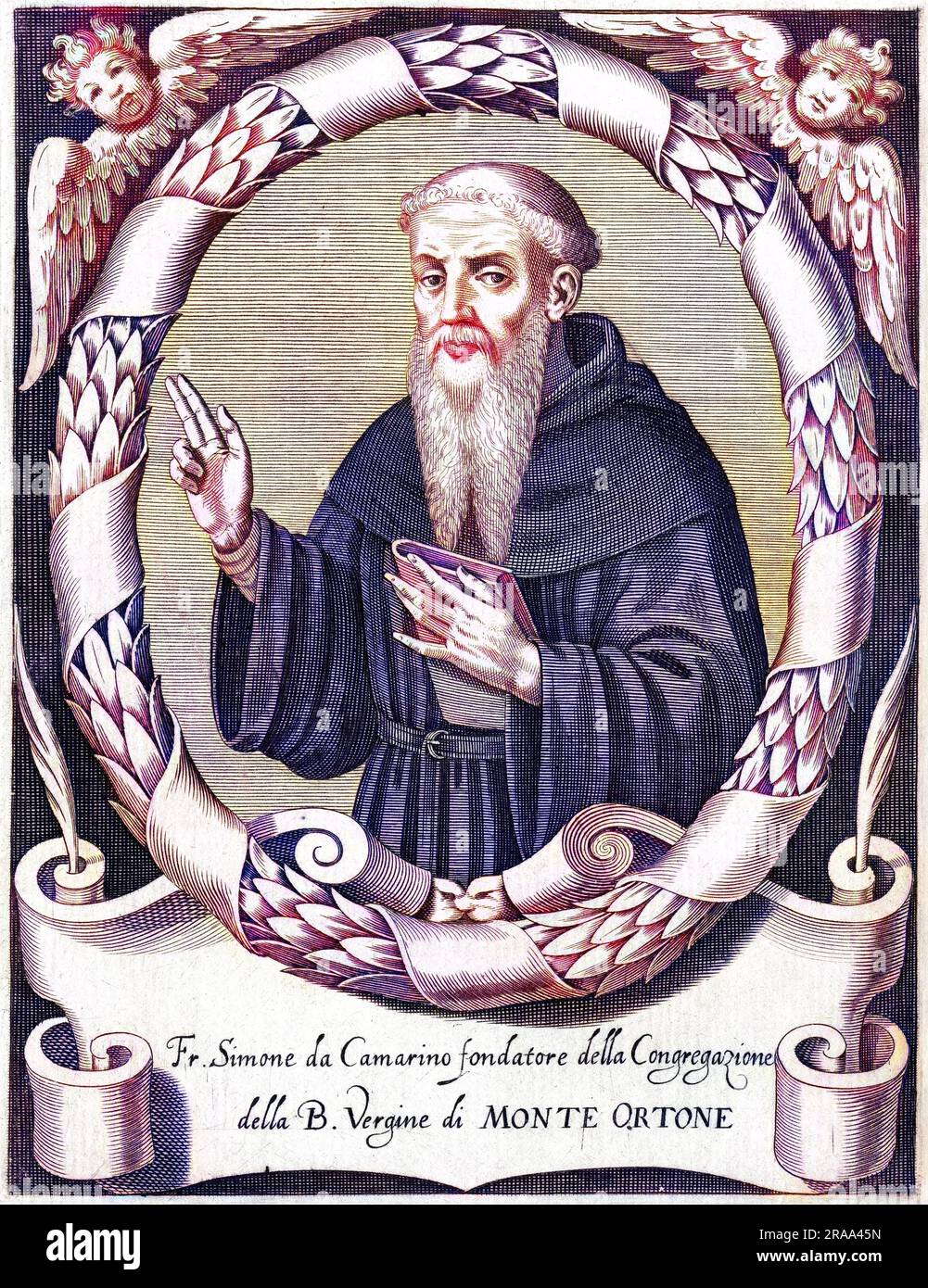 SIMONE DA CAMERINO (or Camarino) Italian churchman, founder of the ...