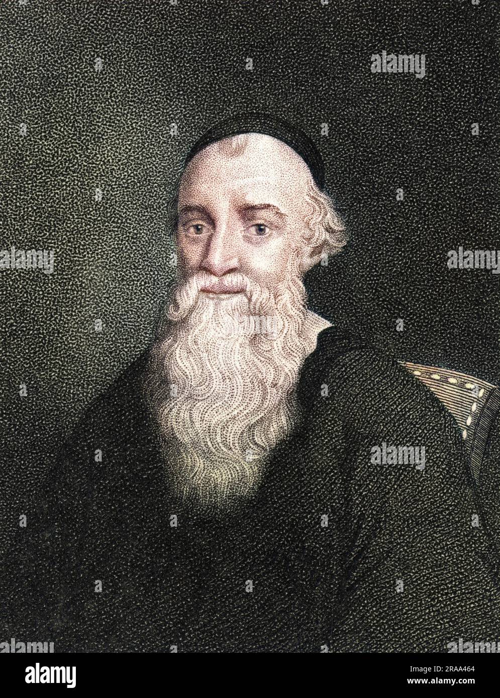 MENNO SIMONS (Simonszoon) Dutch religious reformer, anabaptist, founder ...