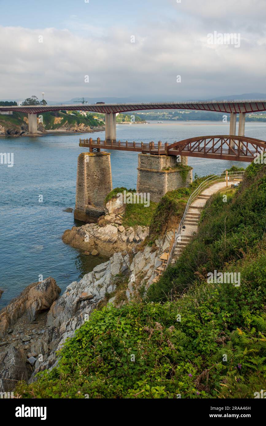 Aerial bridge spain hi-res stock photography and images - Alamy