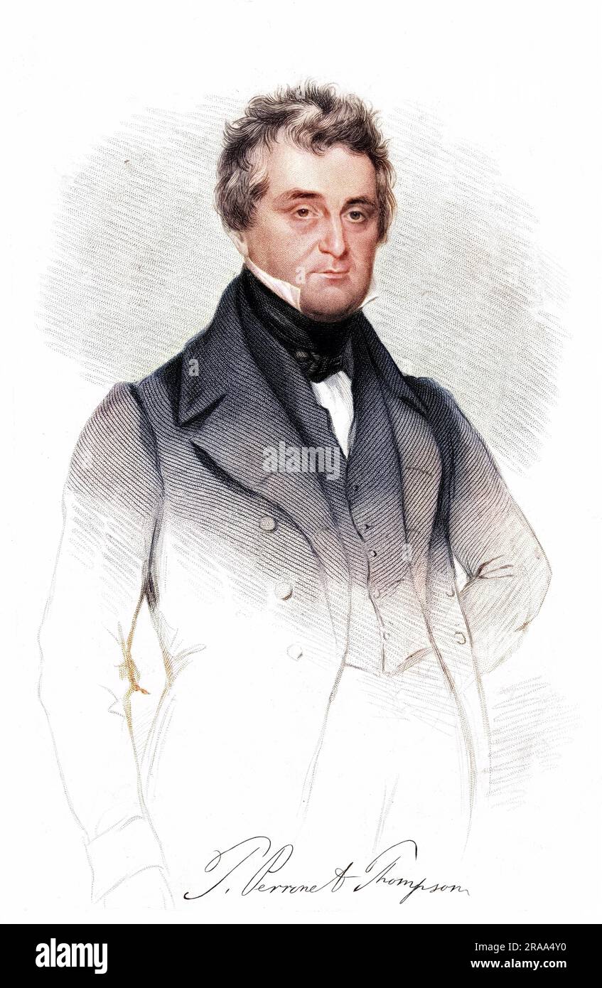 Colonel THOMAS PERRONET THOMPSON soldier and statesman, author of 'The ...